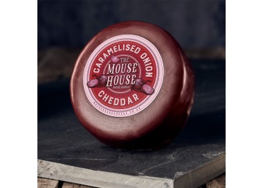 The Mouse House Caramelised Red Onion Cheddar - 6x 200g